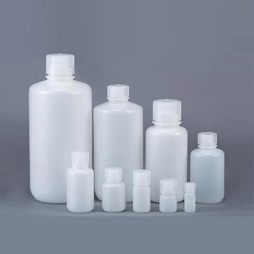Promo Plastic reagent laboratory bottle narrow mouth HDPE natural ...