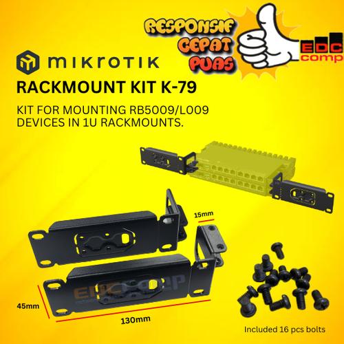 Jual Mikrotik RB5009 Rackmount Kit K-79|Bracket Kupingan RB5009 ...