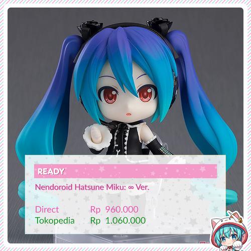 Jual Nendoroid SEGA feat. HATSUNE MIKU Project Hatsune Miku Infinity ...