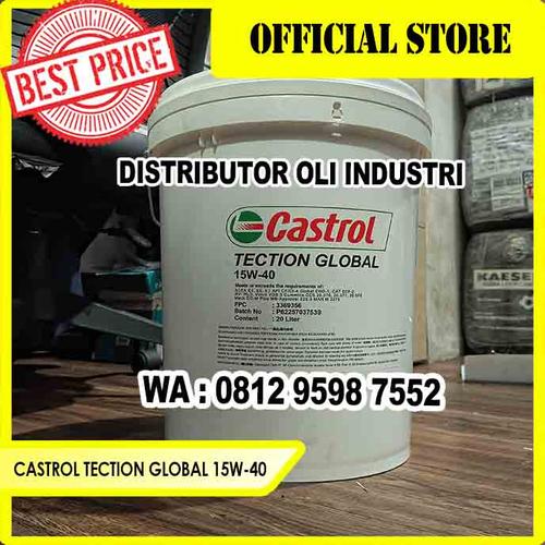 Jual CASTROL TECTION GLOBAL 15W-40 ( DIESEL ENGINE OIL ) - Kota ...