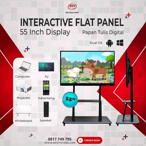 Jual Smartboard Interactive Flat Panel 55 Inch Display - Kota Bekasi ...