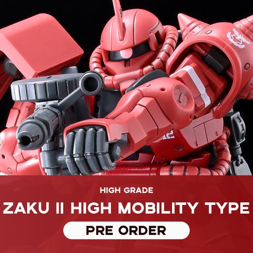 Jual [HG] Zaku II High Mobility Type (Char Aznable Use) - Mobile Suit ...