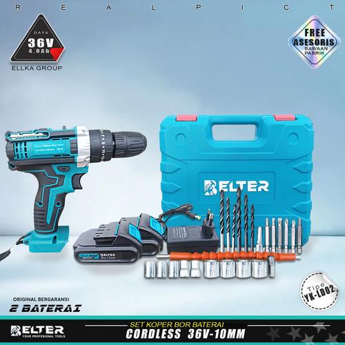 Jual NEW Mesin Bor Baterai Tembok Cordless Drill 32V SH190 MAILTANK ...