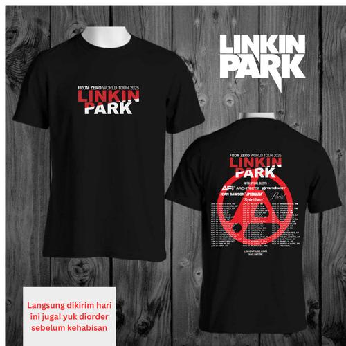 Jual Kaos Linkin Park From Zero World Tour Baju Linkin Park Kaos Linkin ...