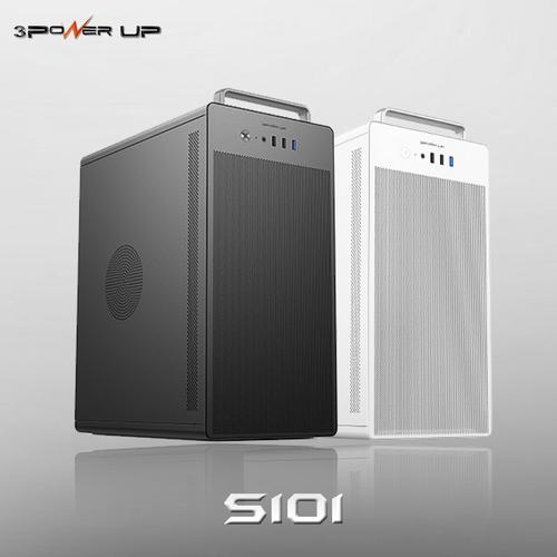 Promo Casing PC/Office 3 Power Up S101 with PSU NERRO-600 500Watt Micro ...