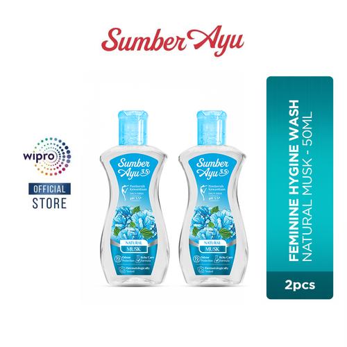 Jual Sumber Ayu Feminine Hygiene Wash Natural Musk 50ml - Twinpack ...