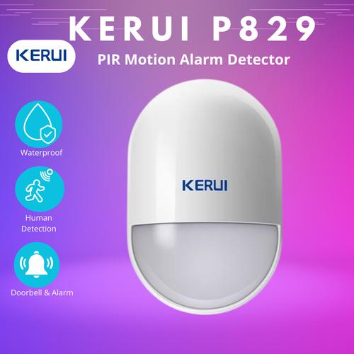 Jual Alarm Sensor Gerak KERUI P829 PIR Sensor Gerak Wireless Alarm ...