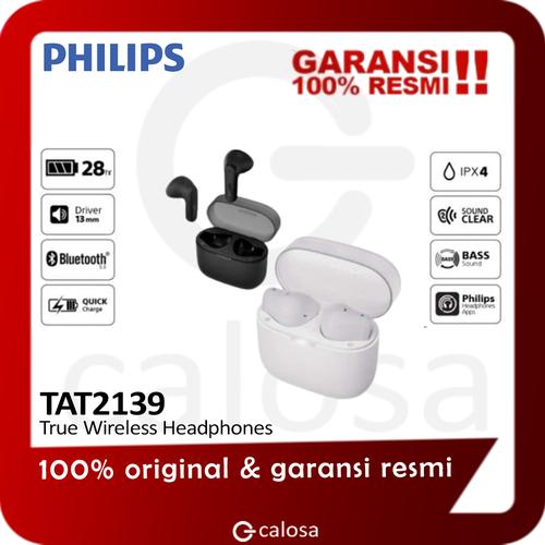 Jual Philips TWS TAT2139 True Wireless Headphones TAT 2139 Garansi ...