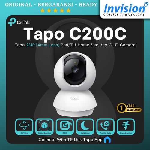 Jual TP-LINK Tapo C200C 2MP Pan/Tilt Home Security Wi-Fi Camera Cctv ...