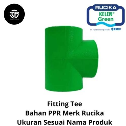 Jual TEE 4"inch PPR RUCIKA KELEN/ EQUAL TEE 110mm - Jakarta Pusat ...