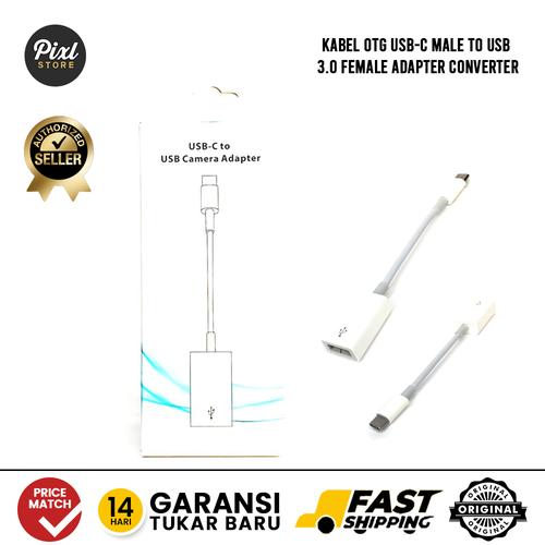 Jual Kabel OTG USB-C Male To USB 3.0 Female Adapter Converter - Kab ...