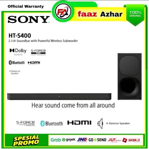 Jual SONY HT-S400 | SOUNDBAR CINEMA 2.1Ch | DOLBY AUDIO HTS400 ...