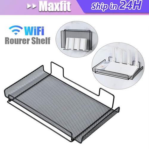 Jual Rak Router Wifi Dinding Bahan Besi Rak Ambalan Gantung Modem ...