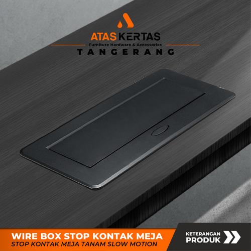 Promo steker wire box meja - stop kontak meja tanam - Pengaman stop ...