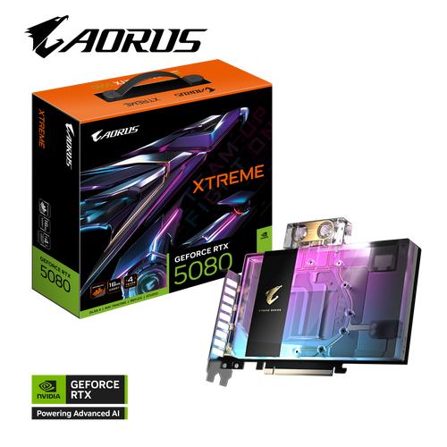 Promo GIGABYTE AORUS GeForce RTX 5080 XTREME WATERFORCE WB 16GB GDDR7 256-bit [GPU] Cicil 0% 3x ...