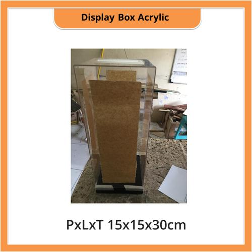Jual display box acrylic PxLxT 15x15x30cm - Kota Bekasi - Omarmika ...