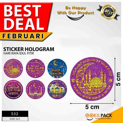 Jual Sticker idul fitri | Sticker | Sticker lebaran| sticker hari raya ...