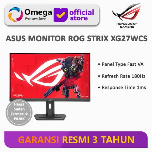 Promo Asus ROG Strix XG27WCS 27" 180Hz Gaming Monitor Cicil 0% 3x ...