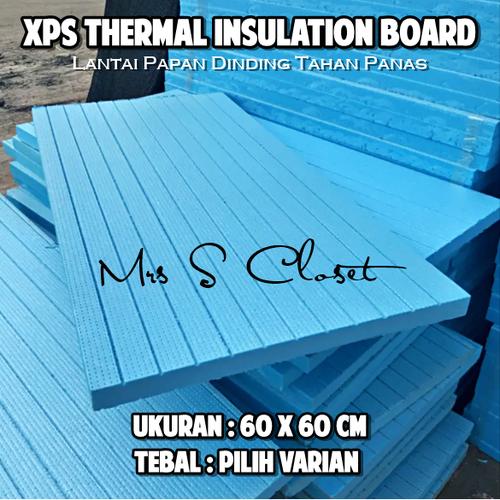 Jual XPS Extruded Board 50mm / XPS Wall Insulation / Pelapis Dinding ...