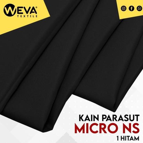 Jual Bahan Kain Jaket Parasut Micro Ns Waterproof Hitam - Jakarta Pusat ...