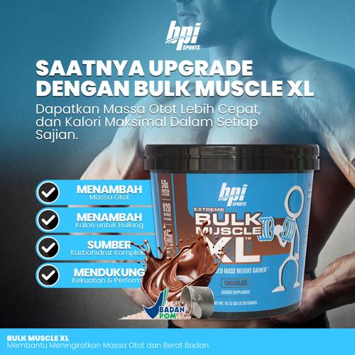Jual BPI Bulk XL Weight Gainer BPI Bulk Muscle XL 15 lbs BPI Sports - 2 ...