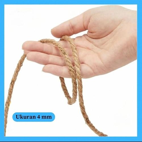 Jual Tali Tambang Manila Kecil 4mm 6mm Ikat Tampar Goni Kapal Dadung ...