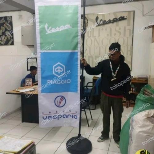 Jual Flag Banner Edge Flying Banner Avent Standing Bendera Umbul Umbul ...