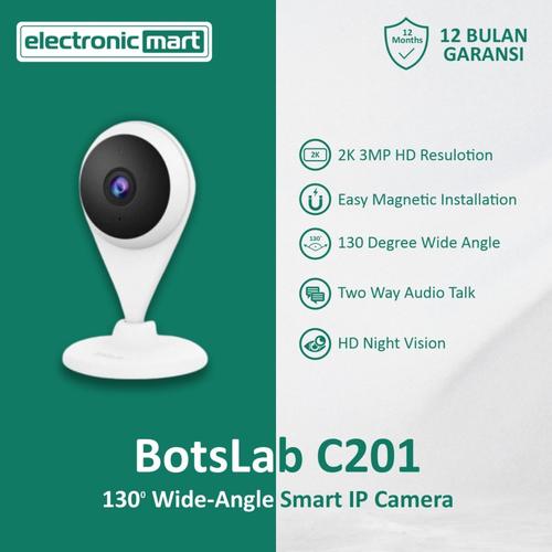 Promo BotsLab C201 2K 3MP Smart Home CCTV Indoor IP Camera - Kota ...