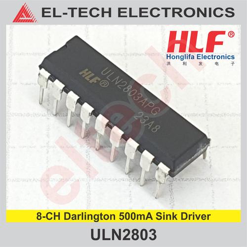 Jual ULN2803 ULN2803A ULN 2803A 2803 8-CH Darlington 500mA Sink Driver - Kota Surabaya - ELTECH ...