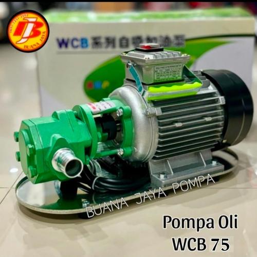 Jual Pompa Transfer Cairan Kental Gear Pump WBC 75 0,75Kw 1Hp 220V 75 ...