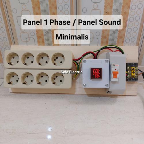 Jual Panel Sound 1 Phase / Panel Listrik 1 Phase - Kota Surakarta ...