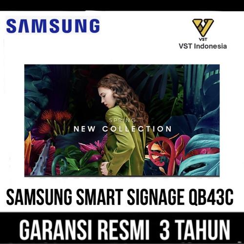 Jual Samsung Smart Signage 43 inch - QB43C ( Landscape and Potrait ...
