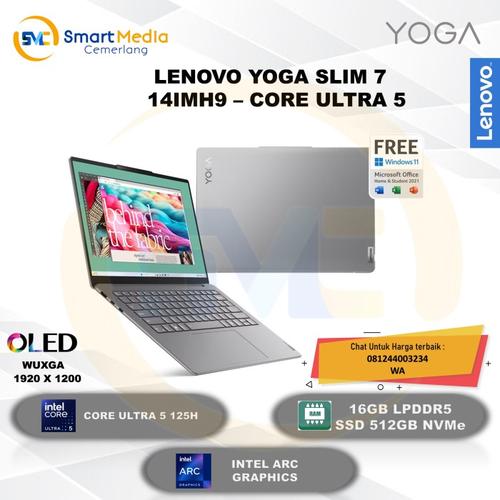 Promo Lenovo Yoga Slim 7 14IMH9 05ID|Core Ultra 5 125H|16GB|512GB|14 ...