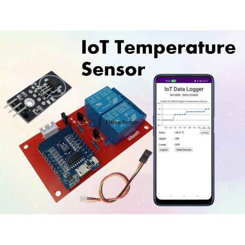 Jual IoT Temperature Sensor via Internet Wifi Berbasis ESP8266 - Kab. Tangerang - Mixed ...