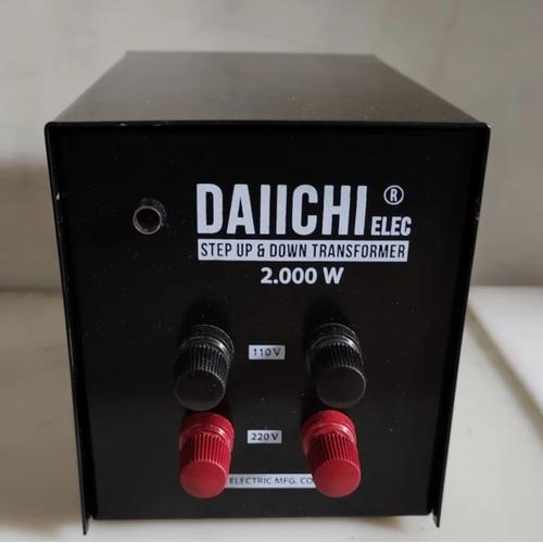 Jual Travo Step & Down 220v / 110v Transformer Daichii 2000watt ( Hanya ...