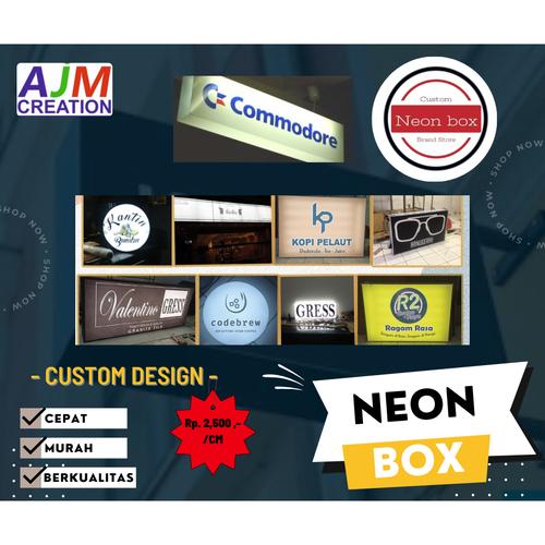 Jual Neon Box Custom Akrilik LED Strip MURAH, TERBAIK & HIGH QUALITY ...