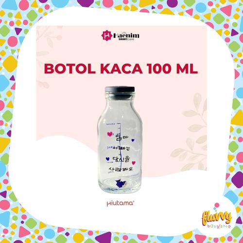 Jual Botol Kaca untuk Simpan ASI Haenim 100ml (isi 4 Botol) - Kota ...