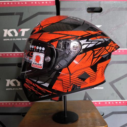 Jual Helm Full Face KYT TT-Revo Combustion Red Original - M - Kota ...