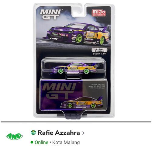 Jual Mini GT 576 LB Super Silhouette Nissan S15 Silvia 2022 Formula ...