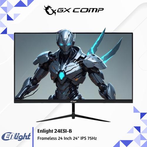 Promo Enlight 24ESI-B Frameless 24 Inch Monitor LED 24" IPS 75Hz Gaming ...