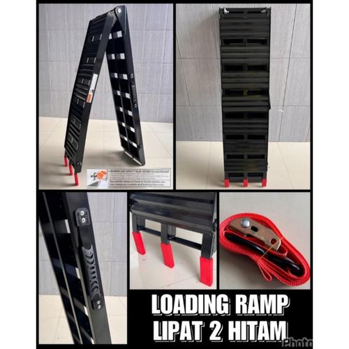 Jual TANGGA LIPAT 2 HITAM TANGGA LOADING MOTOR HITAM 2 LIPAT RAMP ...