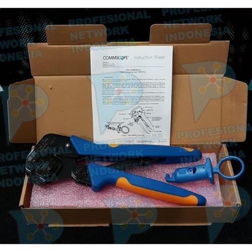 Jual CRIMPING TOOL CAT6 AMP / TANG CRIMPING CAT6 /COMMSCOPE / TYCO ...