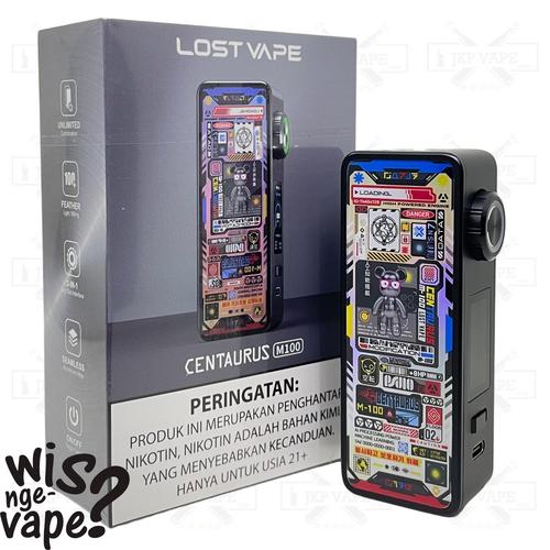 Jual Centaurus M100 Mod Only - M 100W 18650 Authentic by Lost Vape .JTW ...