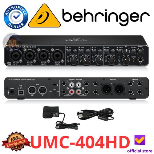 Jual Behringer UMC404HD USB Audio Interface Behringer UMC-404HD ...