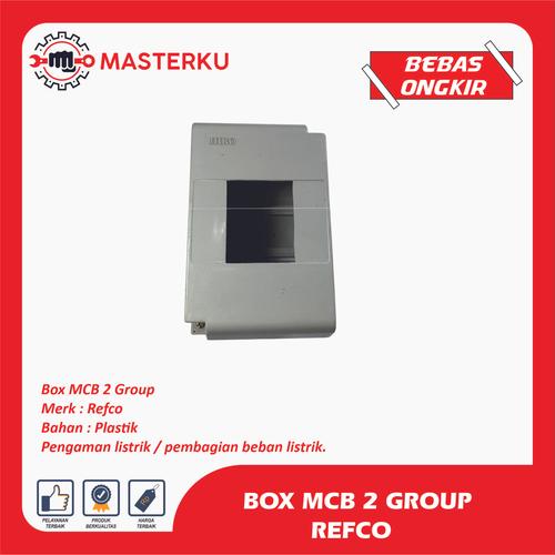 Jual BOX MCB 2 GRUP/ PANEL MCB / PENGAMAN LISTRIK / PEMBAGIAN LISTRIK ...