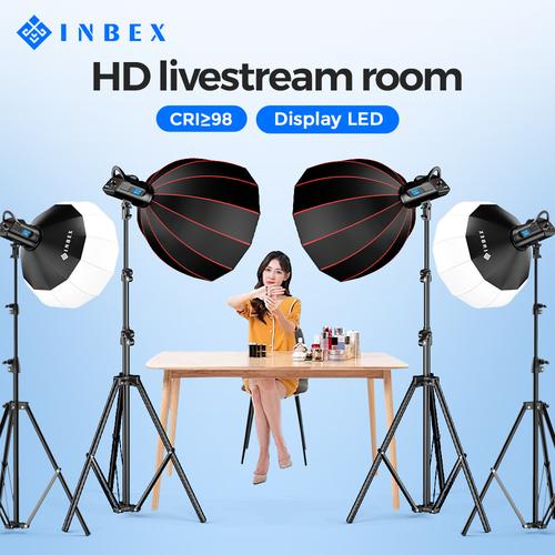 Promo 【24 shipping】 INBEX Lighting konten Studio Strobe Foto LED ...