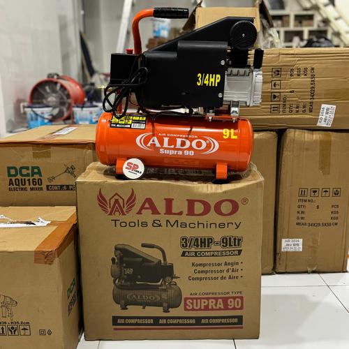 Jual MESIN COMPRESSOR KOMPRESOR UDARA LISTRIK PORTABLE 3/4HP 9L 9 LITER ...