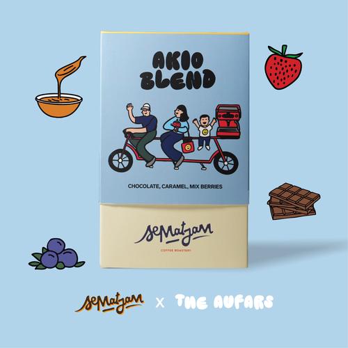 Jual AKIO BLEND - Sematjam Coffee Roaster x The Aufars - BIJI KOPI ...