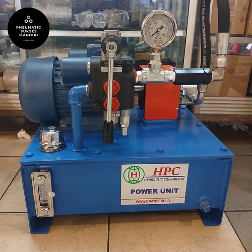 Jual POWER PACK HYDRAULIC 20LTR MOTOR 2HP/2.2KW 1PHASSE MANUAL CONTROL ...