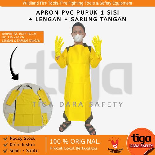 Jual Apron Pupuk Industri PVC 1 Sisi uk. 110 cm x 64 cm Plus Apron ...